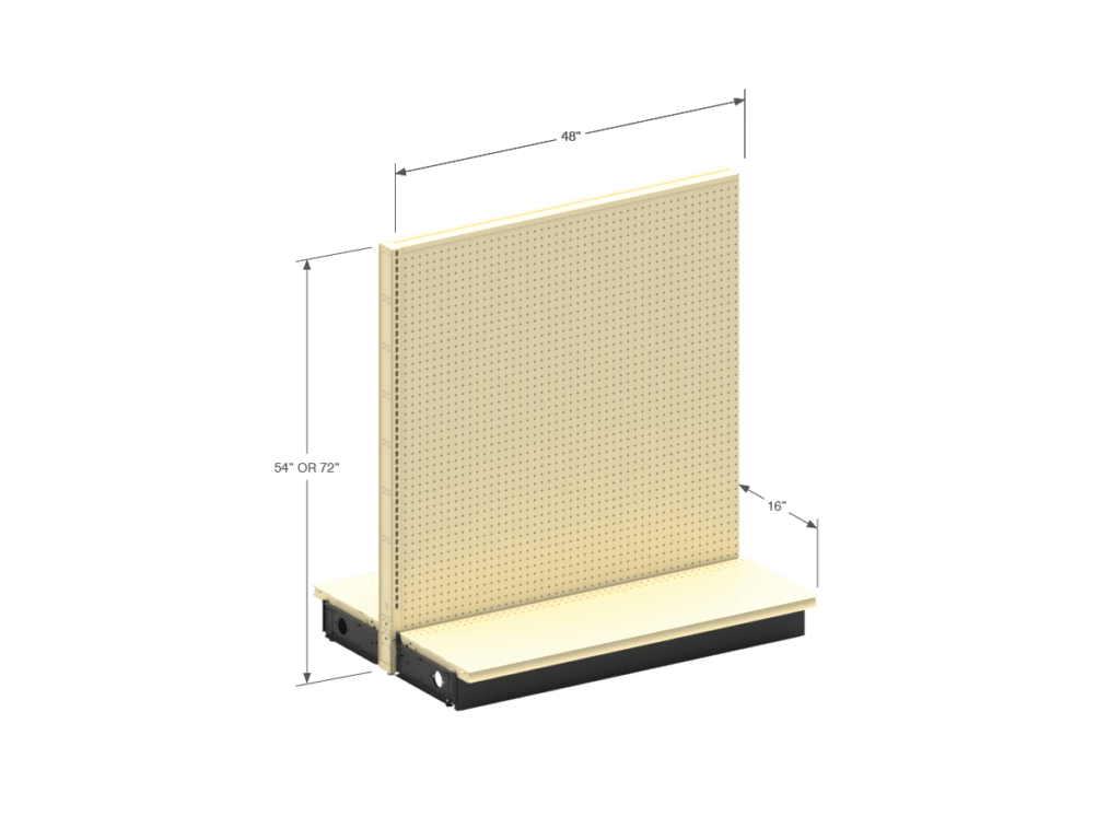 Lozier Island Gondola Shelving Kit | Advance Displays 1