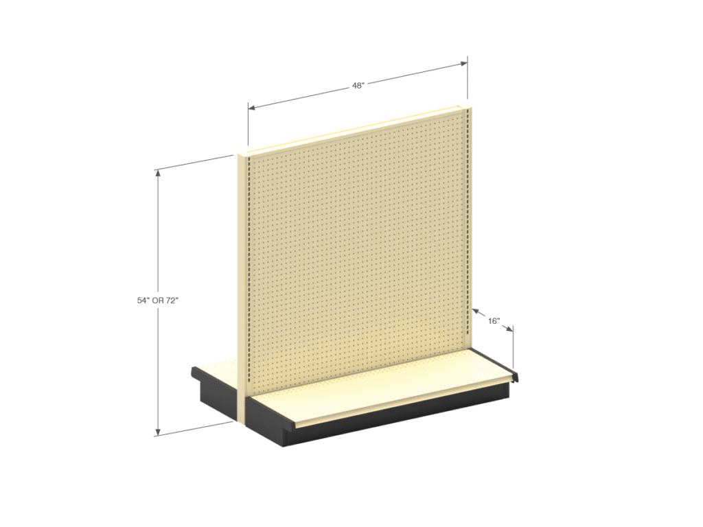 Lozier Island Gondola Shelving Kit | Advance Displays 1
