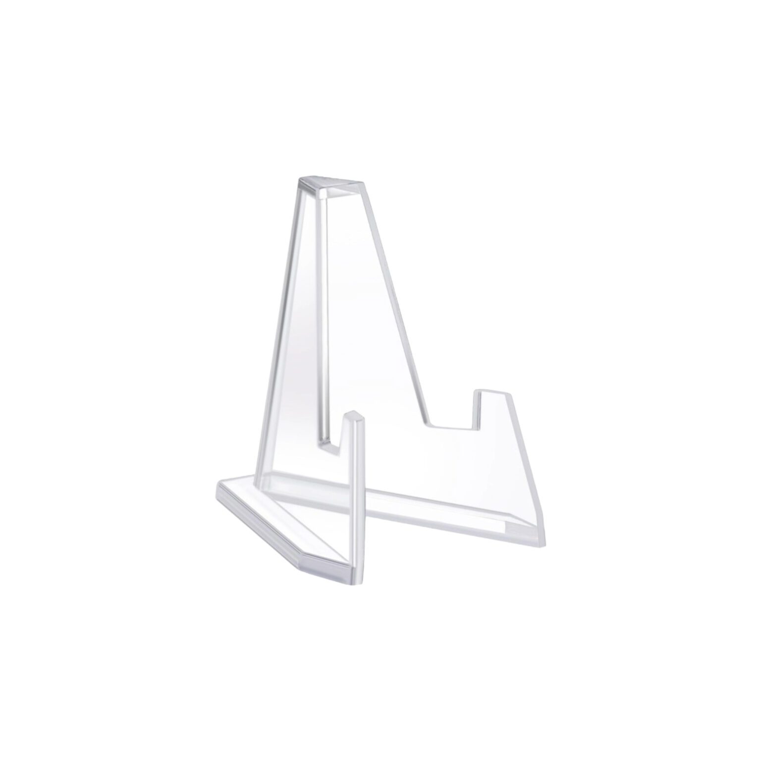 Mini Clear Acrylic Easel | Advance Displays 1