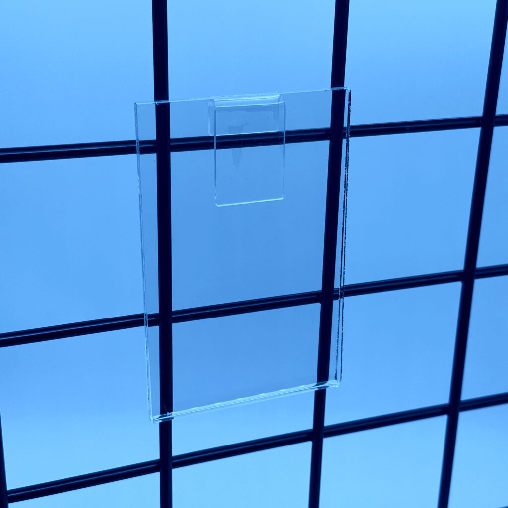 Acrylic Gridwall Sign Holders | Advance Displays
