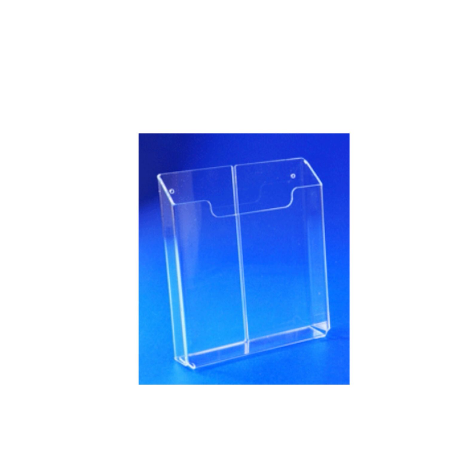 Acrylic Wall Mount Full Sheet Brochure Holder | Advance Displays 1