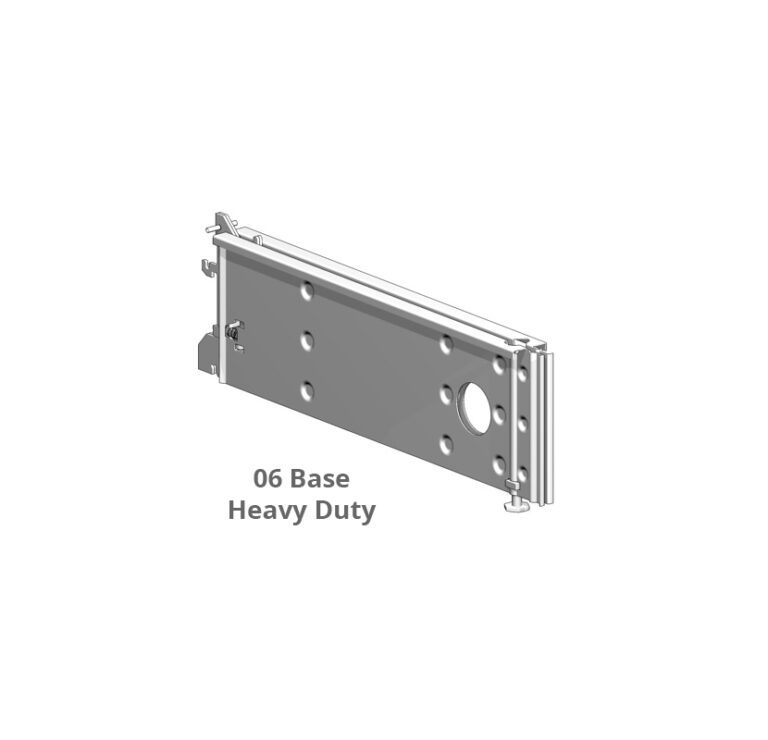 Lozier Base Bracket | Advance Displays 1