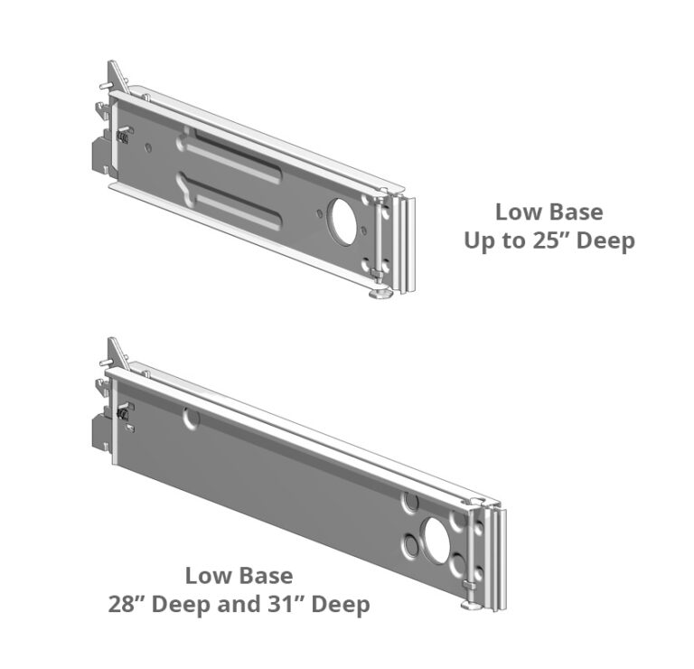 Lozier Base Bracket | Advance Displays 1