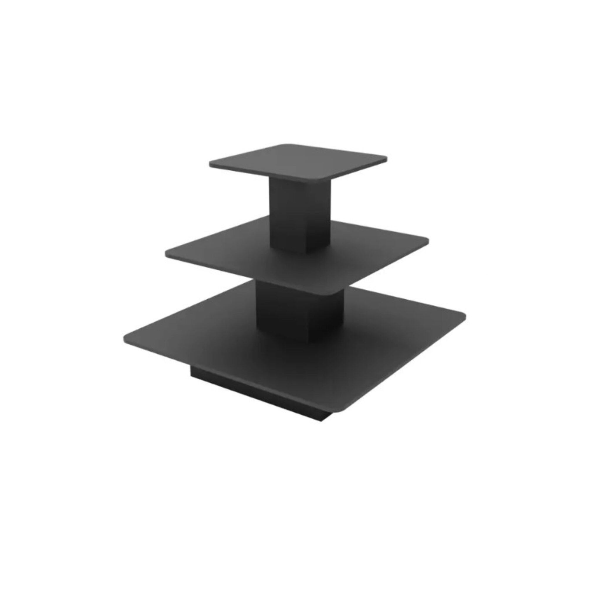 3-Tier Square Display Table | Advance Displays 1