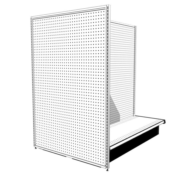 Lozier Full Height Merchandise Panel | Advance Displays