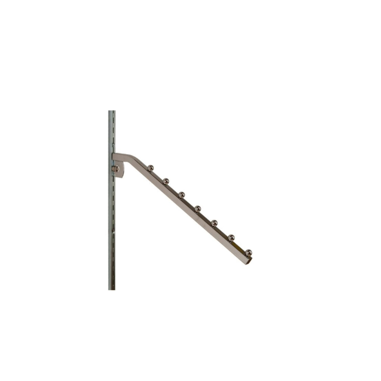 7-Ball Square Tube Waterfall for 1/2" Slot | Advance Displays 1