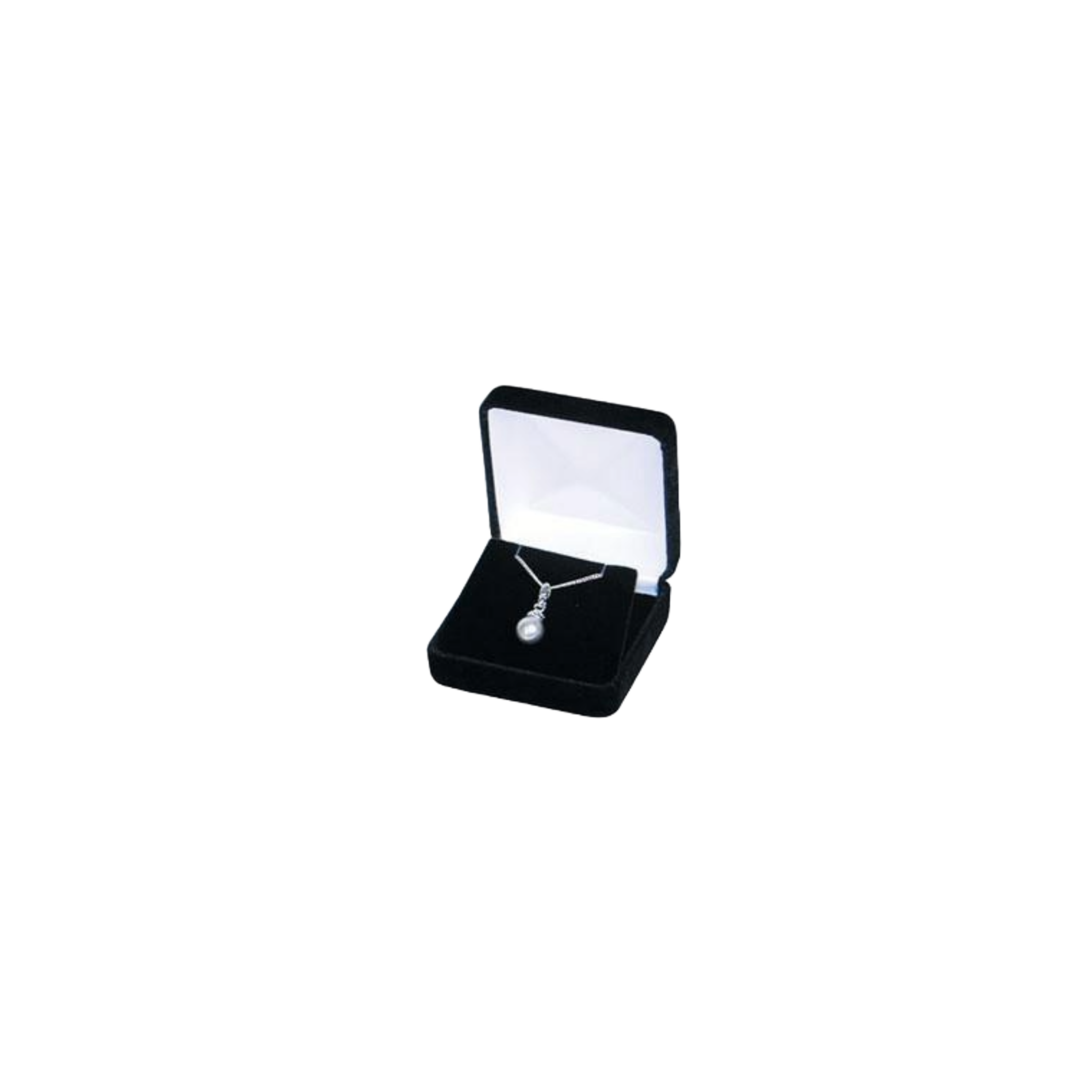 Pendant Gift Box / Black Velvet | Advance Displays 1