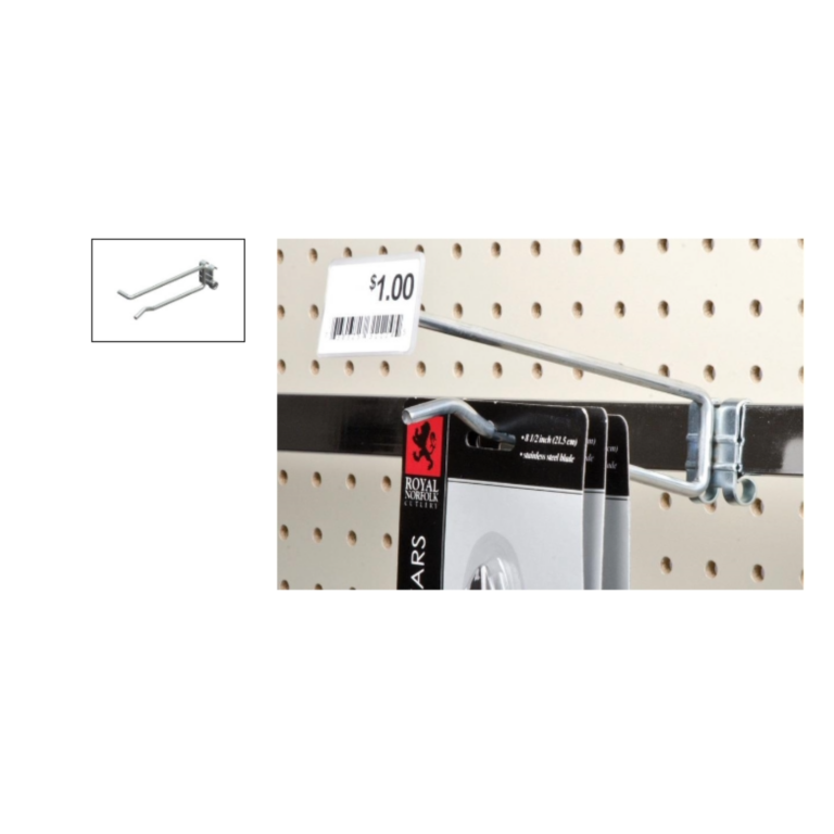 Curl Back Scanner Crossbar & Wire Wing Panel Hooks | Advance Displays 1