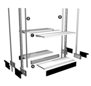 Lozier Open Back System Category | Advance Displays Product Archive