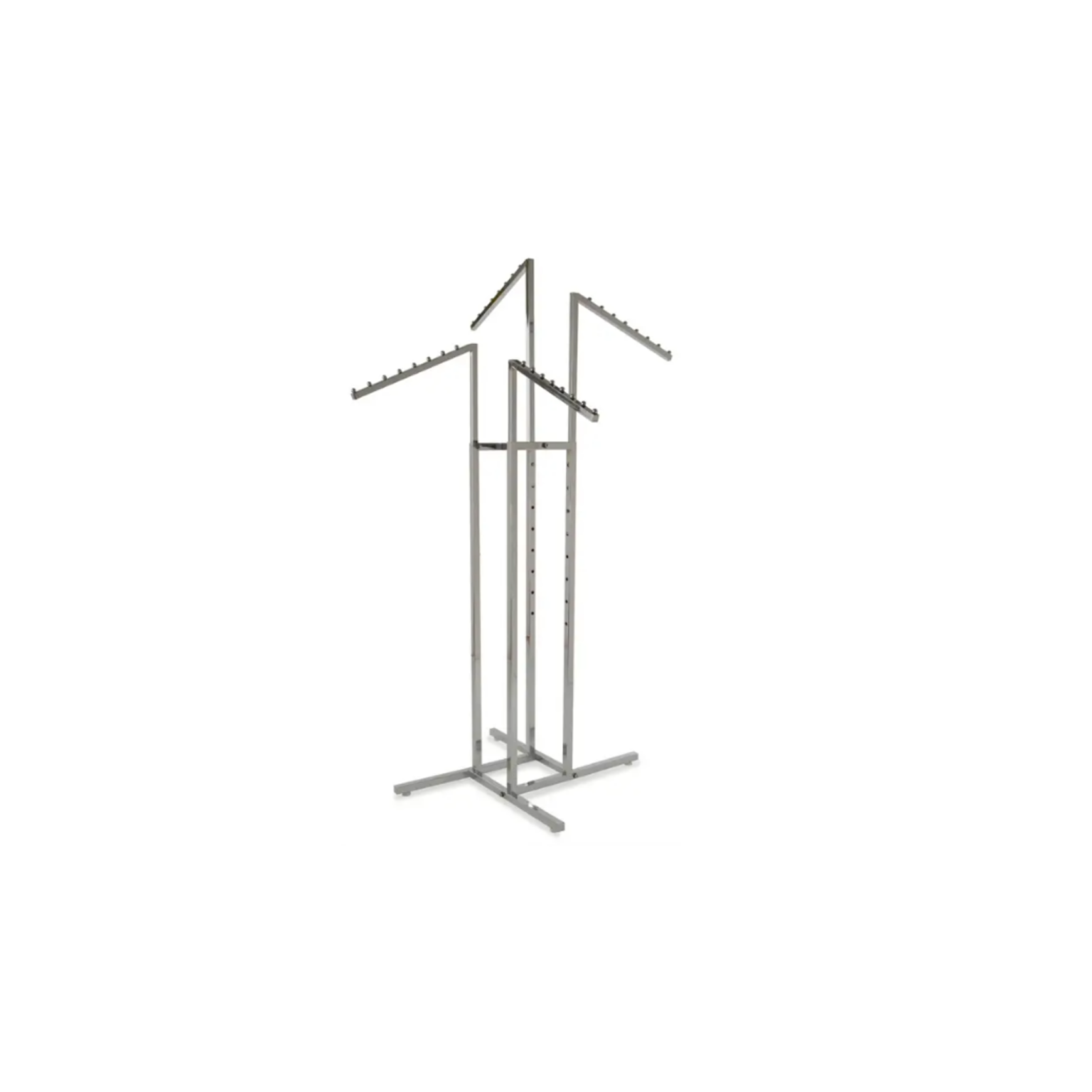 4-Way w/Slanted Sq Tube Arms | Advance Displays 1
