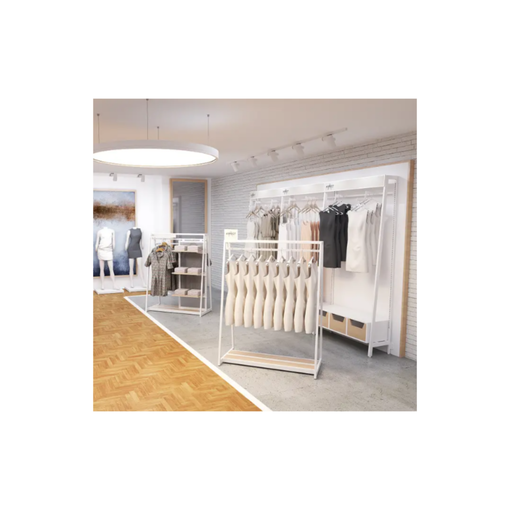 Aspect Double-Sided Floor Display | Advance Displays 1