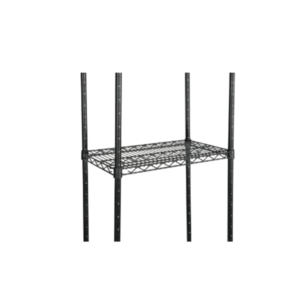 Stationary Wire Shelving Posts (Set of 4) | Advance Displays