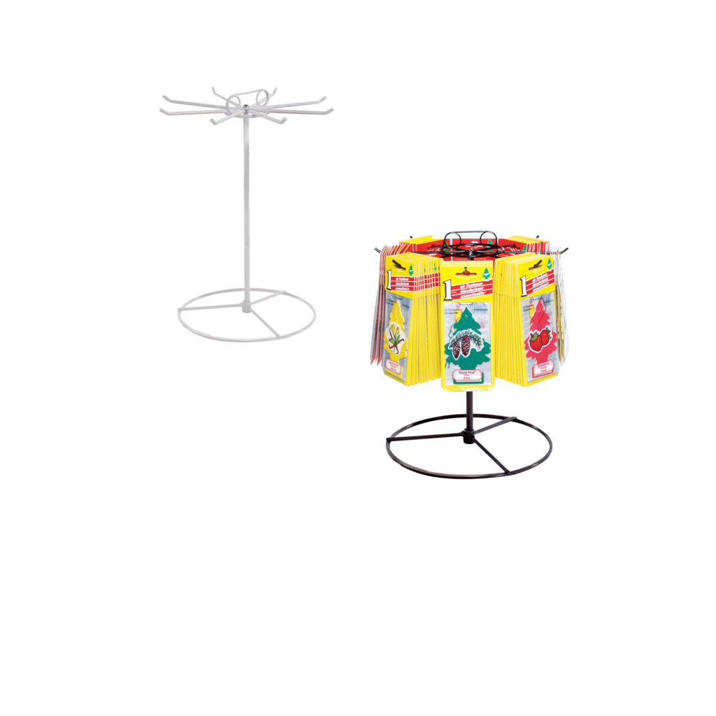 8 Peg Counter Spinner Rack | Advance Displays 1