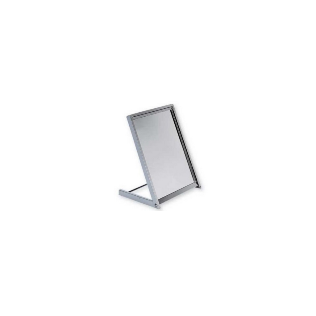 Folding Shoe Floor Mirror/Chrome | Advance Displays 1