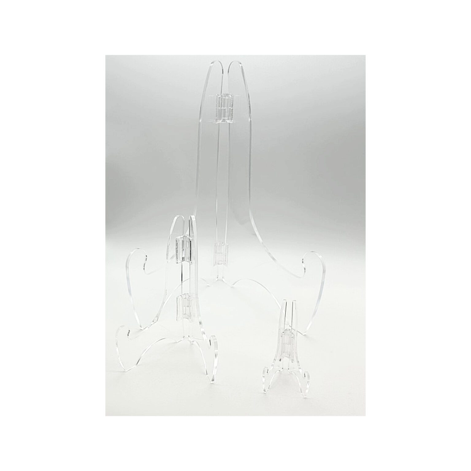 Hinged Acrylic Easel | Advance Displays 1