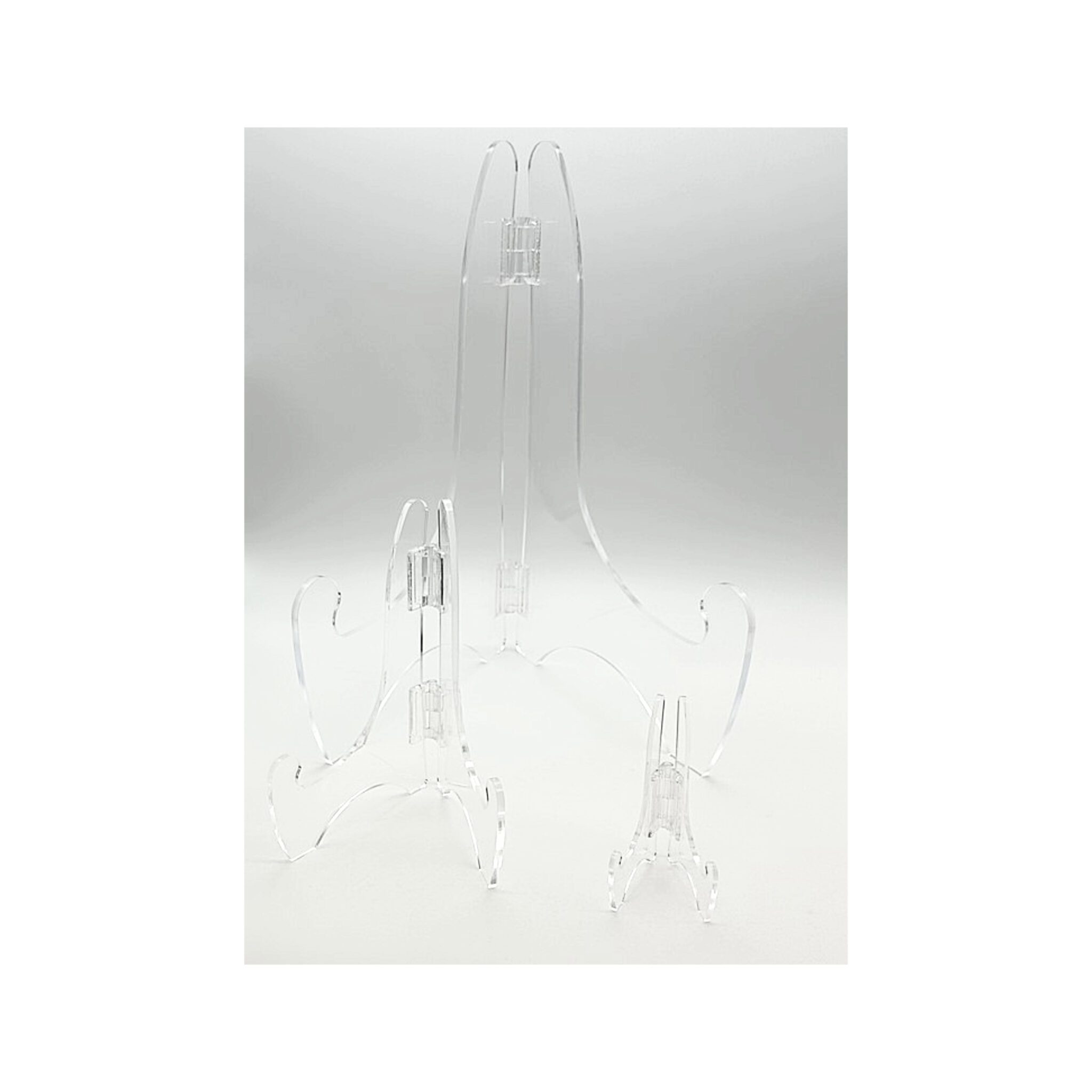 Hinged Acrylic Easel | Advance Displays 1