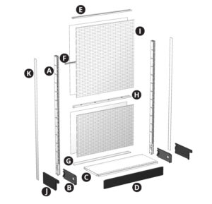 Lozier Wall End Display Category | Advance Displays Product Archive