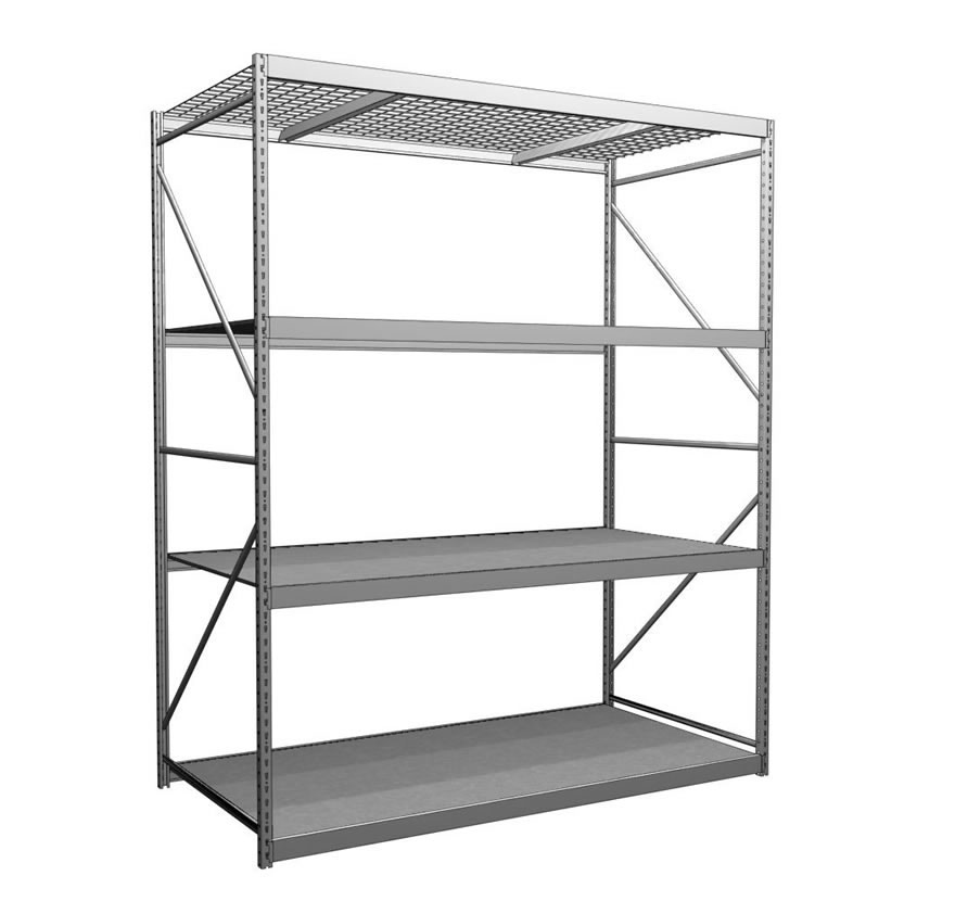 Lozier Widespan Shelving System | Advance Displays