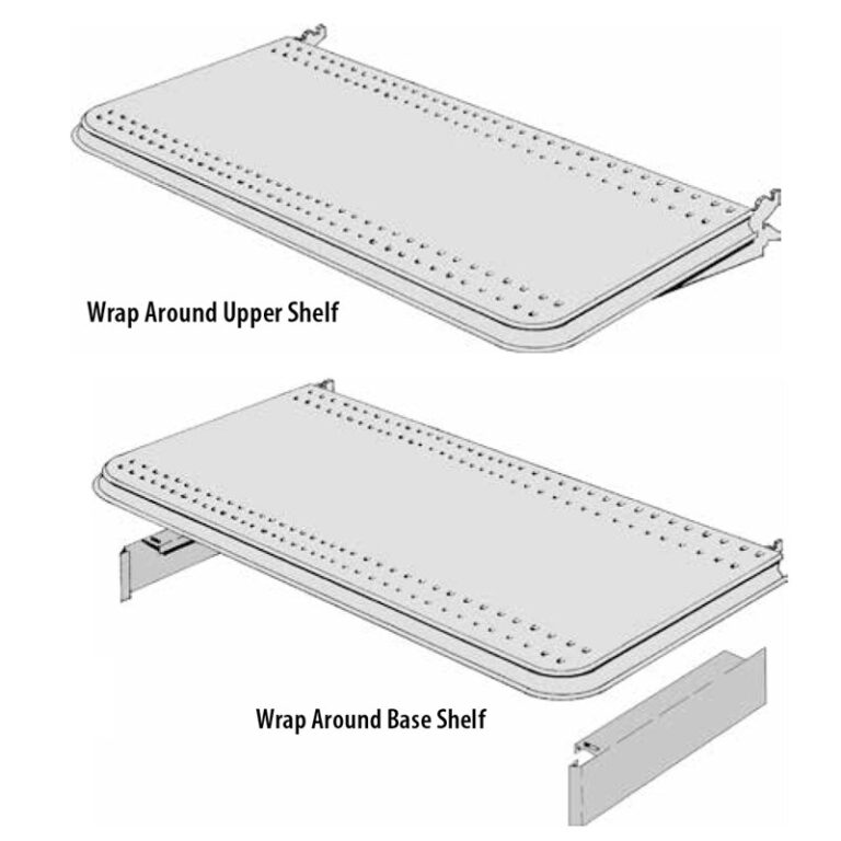 Madix Wrap Around Shelf | Advance Displays