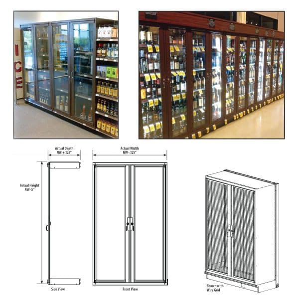 Madix Security Cabinet Lock-Up Systems