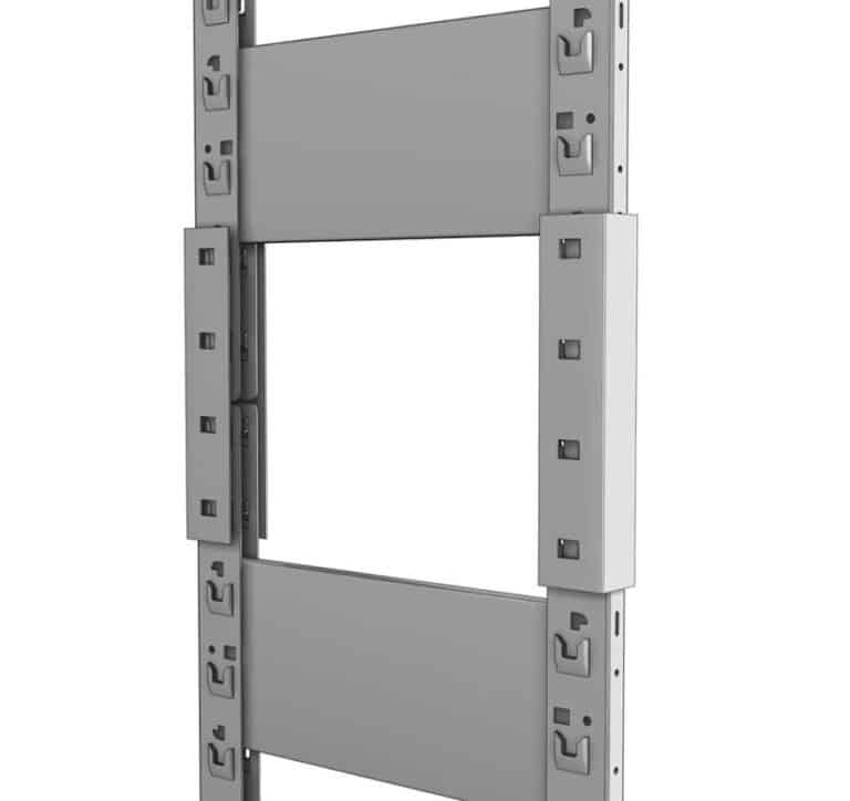Lozier S-Series Storage Uprite Connector GLV Galvanized | Advance ...