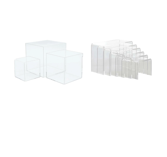 Acrylic Risers and Cubes | Advance Displays